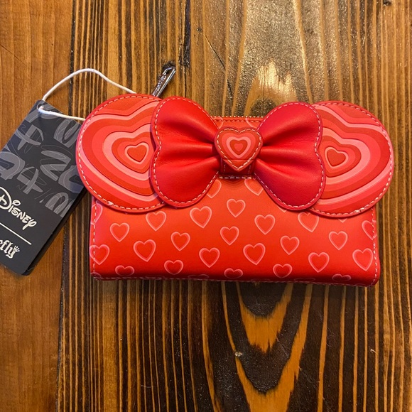 Loungefly | Bags | Nwt Valentines Minnie Mouse Loungefly Wallet | Poshmark